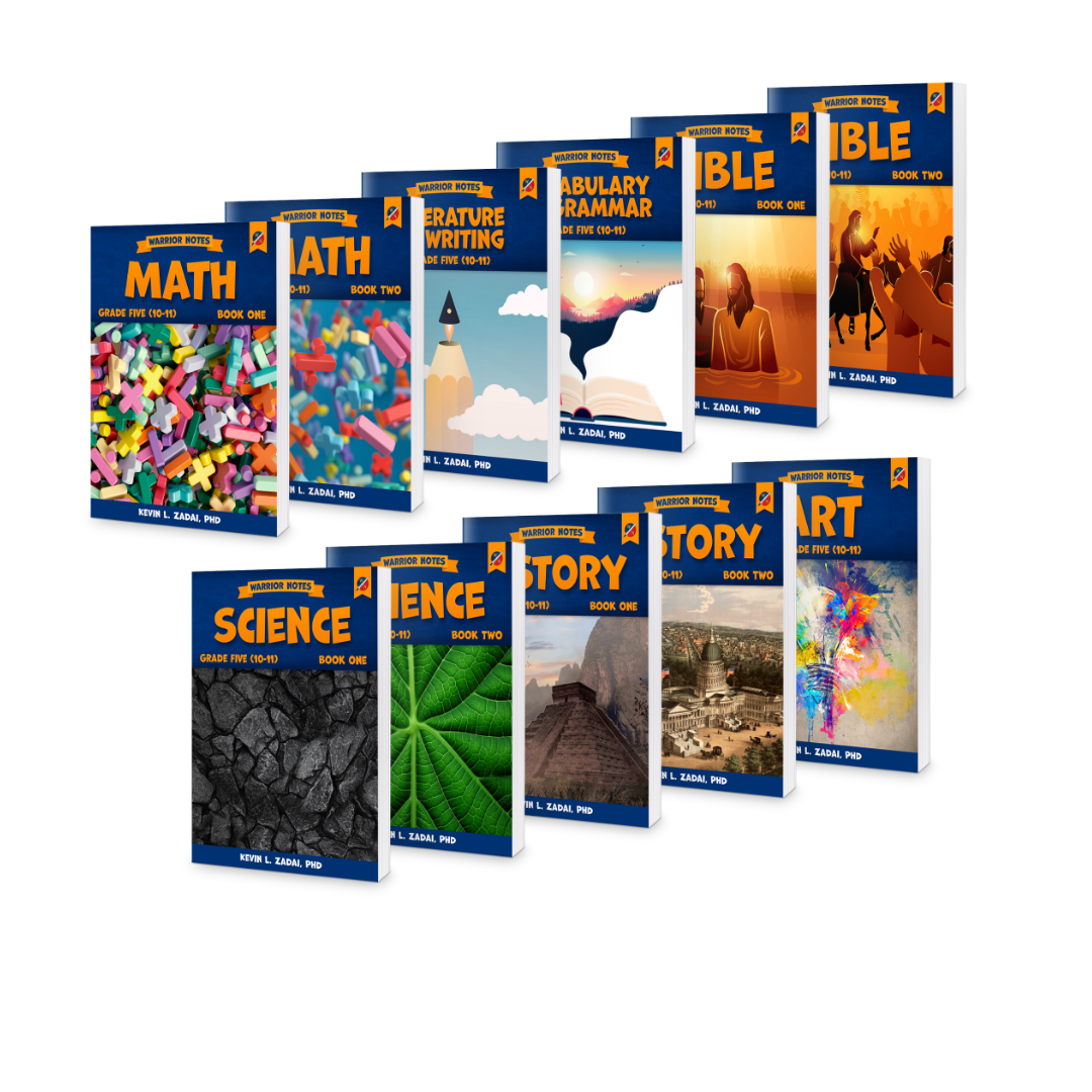 Warrior Notes Homeschooling: Grade Five | Bundle