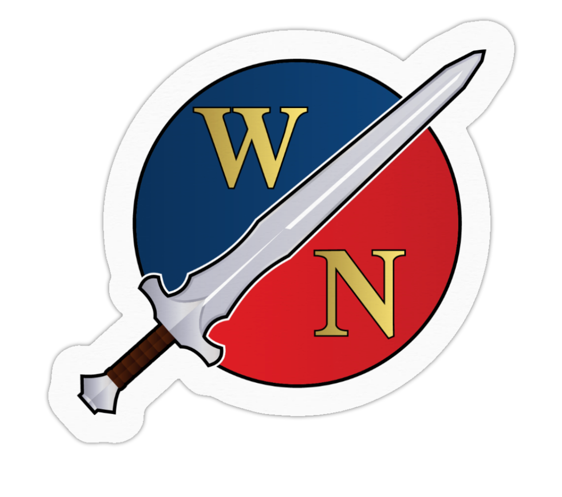 Warrior Notes: Logo | Die- Cut Sticker